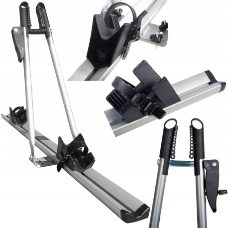 TOUR ALU dviračio laikiklis ant stogo - Automeniu